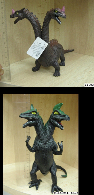 Hračka DINOSAUR má příliš mnoho ftalátů